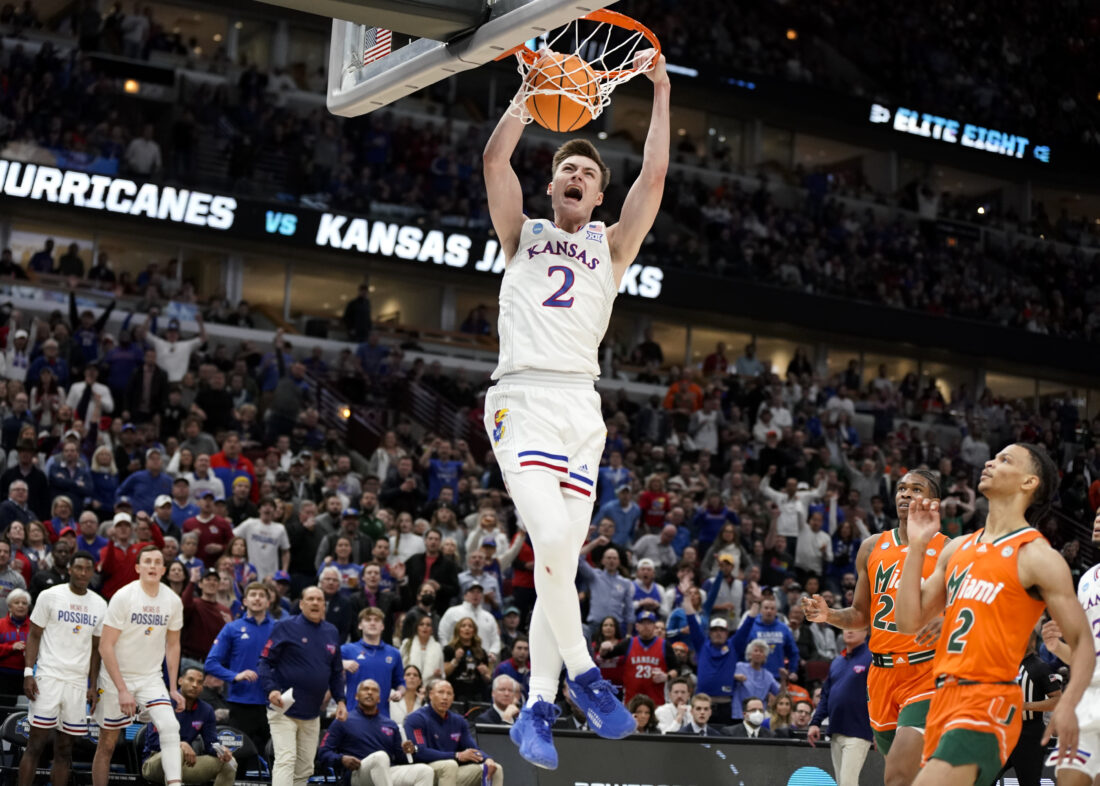 Photo Gallery From Chicago Ku Beats Miami 76 50 To Earn 16th Trip To